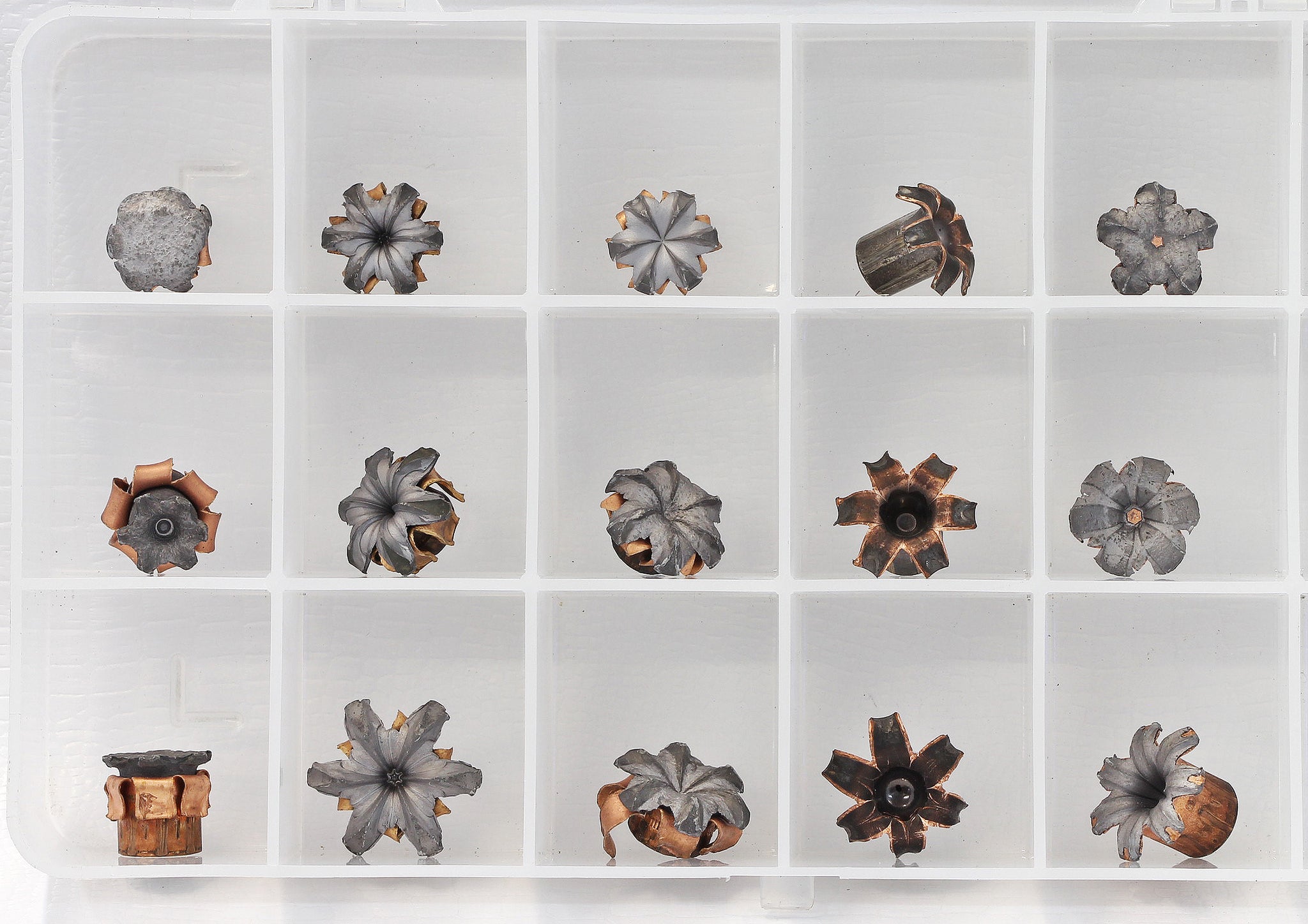 The Boom Box, expanded hollow point example set – Bullet Bouquets