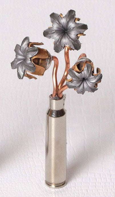 Tactical Boutonnières – Bullet Bouquets